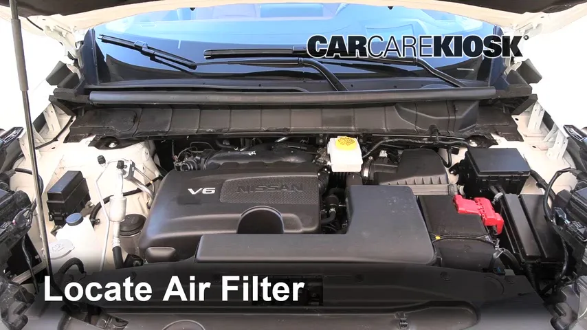 How to Change Engine Air Filter: 2024 Nissan Pathfinder Platinum 3.5L V6